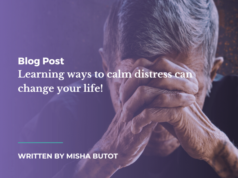 Learning ways to calm distress can change your life! | Life and Death ...